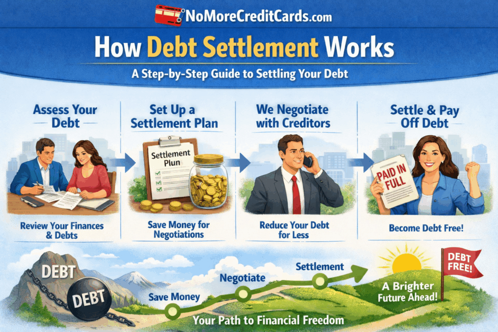 Debt Settlement Services: How it works, the Cost & Effect on Credit